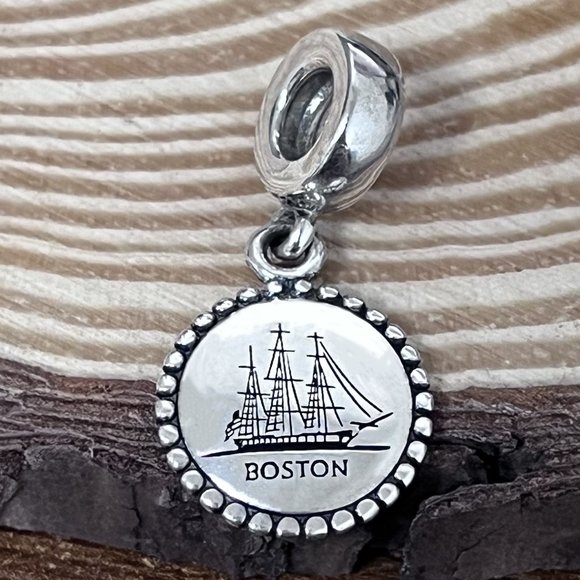 Pandora | Jewelry | Pandora Boston Exclusive Charm Dangle Pendant Ship ...